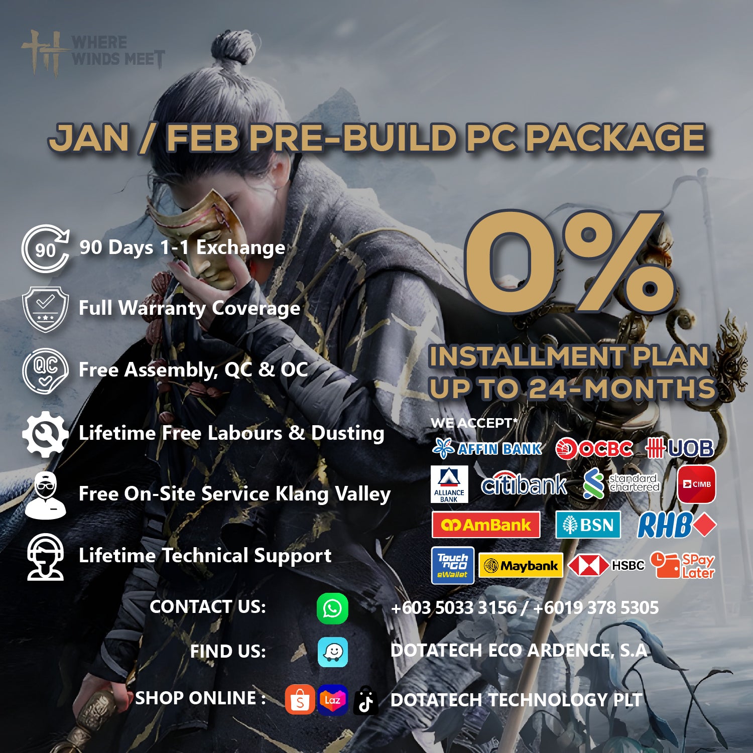 DOTATECH ONLINE STORE – DOTATECH TECHNOLOGY PLT